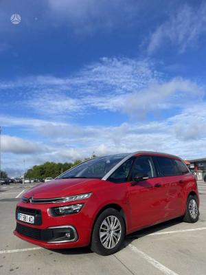 Sarkans Citroen Grand C4 SpaceToure 2020 Viļņa, ar dzinēja tilpumu 1.50 L un nobraukumu 137 tūkst. km par 9100 €, foto 35 vietnē AUTOMOTO.COM.LV