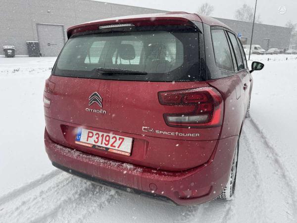 Sarkans Citroen Grand C4 SpaceToure 2021 Viļņa, ar dzinēja tilpumu 1.50 L un nobraukumu 193 tūkst. km par 10527 €, foto 8 vietnē AUTOMOTO.COM.LV