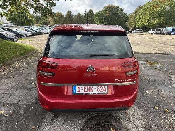 Sarkans Citroen Grand C4 SpaceToure 2021 Šauļi, ar dzinēja tilpumu 1.50 L un nobraukumu 183 tūkst. km par 9350 €, foto 9 vietnē AUTOMOTO.COM.LV