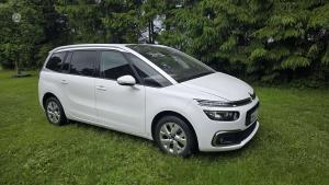 Balts Citroen Grand C4 SpaceToure 2019 Tauragė, ar dzinēja tilpumu 1.50 L un nobraukumu 215 tūkst. km par 7900 €, foto  vietnē AUTOMOTO.COM.LV