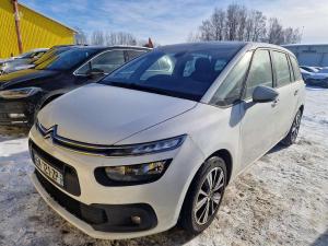 White Citroen Grand C4 SpaceToure 2017 in Kaunas, with an engine capacity of 1.60 L and mileage of 294 thousand km for 6500 €, photo  on AUTOMOTO.COM.LV