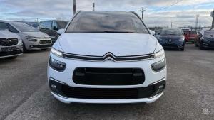 White Citroen Grand C4 SpaceToure 2018 in Kaunas, with an engine capacity of 1.50 L and mileage of 265 thousand km for 7990 €, photo 5 on AUTOMOTO.COM.LV