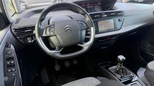 White Citroen Grand C4 SpaceToure 2018 in Kaunas, with an engine capacity of 1.50 L and mileage of 265 thousand km for 7990 €, photo 8 on AUTOMOTO.COM.LV