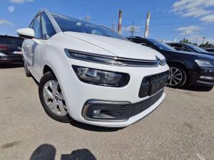 White Citroen Grand C4 SpaceToure 2018 in Kaunas, with an engine capacity of 1.56 L and mileage of 229 thousand km for 6850 €, photo  on AUTOMOTO.COM.LV