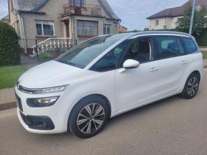 Balts Citroen Grand C4 SpaceToure 2018 Tauragė, ar dzinēja tilpumu 1.50 L un nobraukumu 260 tūkst. km par 4900 €, foto  vietnē AUTOMOTO.COM.LV