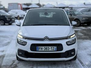 White Citroen Grand C4 SpaceToure 2019 in Taurage, with an engine capacity of 1.50 L and mileage of 216 thousand km for 6400 €, photo 2 on AUTOMOTO.COM.LV