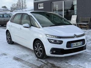 White Citroen Grand C4 SpaceToure 2019 in Taurage, with an engine capacity of 1.50 L and mileage of 216 thousand km for 6400 €, photo 3 on AUTOMOTO.COM.LV
