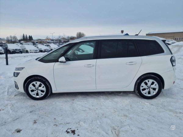 White Citroen Grand C4 SpaceToure 2019 in Taurage, with an engine capacity of 1.50 L and mileage of 164 thousand km for 7200 €, photo 2 on AUTOMOTO.COM.LV