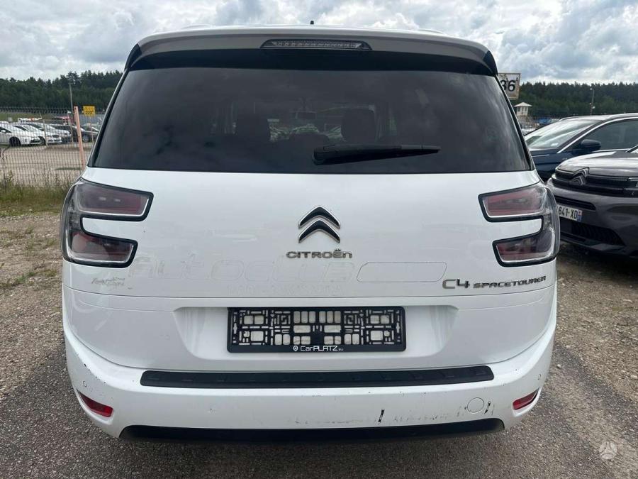 Белый Ситроен Grand C4 SpaceToure 2019 в Вильнюс, объемом двигателя 1.50 л и пробегом 194 тыс. км за 8450 €, фото 10 на AUTOMOTO.COM.LV