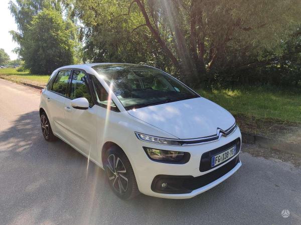 Balts Citroen Grand C4 SpaceToure 2019 Tauragė, ar dzinēja tilpumu 1.50 L un nobraukumu 186 tūkst. km par 6300 €, foto 2 vietnē AUTOMOTO.COM.LV