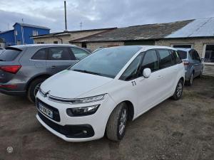 White Citroen Grand C4 SpaceToure 2020 in Taurage, with an engine capacity of 1.50 L and mileage of 370 thousand km for 5500 €, photo  on AUTOMOTO.COM.LV
