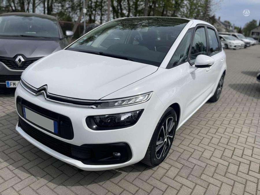 Balts Citroen Grand C4 SpaceToure 2020 Tauragė, ar dzinēja tilpumu 1.50 L un nobraukumu 272 tūkst. km par 6300 €, foto 4 vietnē AUTOMOTO.COM.LV