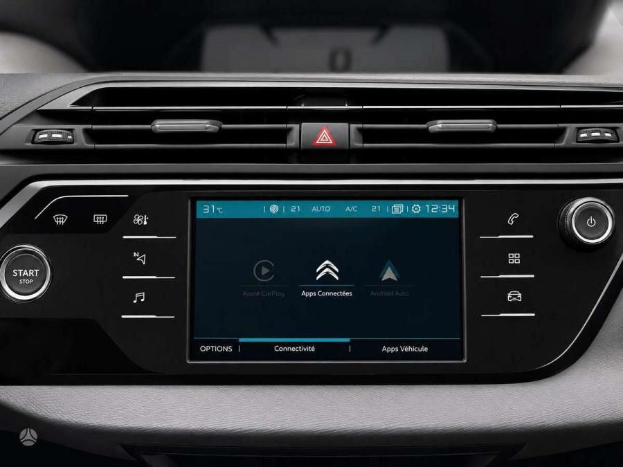 Balts Citroen Grand C4 SpaceToure 2020 Klaipėda, ar dzinēja tilpumu 1.50 L un nobraukumu 219 tūkst. km par 6500 €, foto 27 vietnē AUTOMOTO.COM.LV