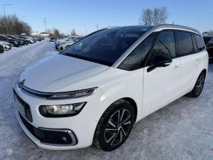 White Citroen Grand C4 SpaceToure 2021 in Marijampole, with an engine capacity of 1.20 L and mileage of 90 thousand km for 12941 €, photo  on AUTOMOTO.COM.LV
