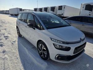 Balts Citroen Grand C4 SpaceToure 2022 Viļņa, ar dzinēja tilpumu 1.20 L un nobraukumu 210 tūkst. km par 9600 €, foto 6 vietnē AUTOMOTO.COM.LV