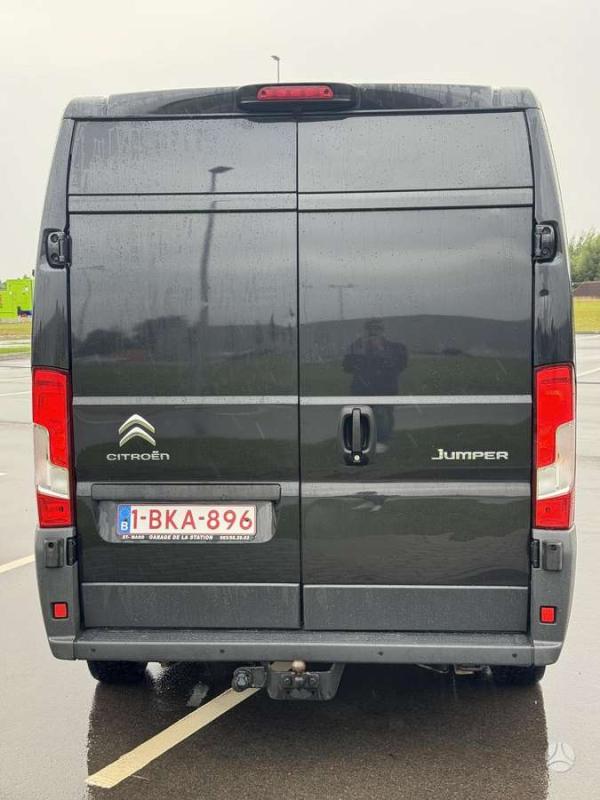 Black Citroen Jumper 2017 in Klaipeda, with an engine capacity of 2.00 L and mileage of 141 thousand km for 7800 €, photo 9 on AUTOMOTO.COM.LV