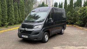 Black Citroen Jumper 2018 in Vilnius, with an engine capacity of 2.00 L and mileage of 147 thousand km for 5150 €, photo  on AUTOMOTO.COM.LV
