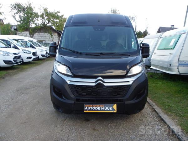 Melns Citroen Jumper 2020 Valka, ar dzinēja tilpumu 2.20 L un nobraukumu 169 tūkst. km par 11400 €, foto 3 vietnē AUTOMOTO.COM.LV