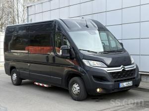 Black Citroen Jumper 2022 in Riga, with an engine capacity of 2.20 L and mileage of 0 thousand km for 12500 €, photo  on AUTOMOTO.COM.LV
