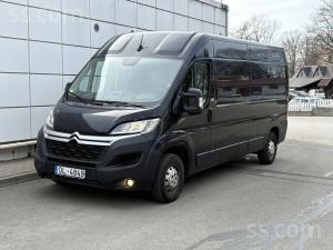 Black Citroen Jumper 2022 in Riga, with an engine capacity of 2.20 L and mileage of 0 thousand km for 12500 €, photo 4 on AUTOMOTO.COM.LV
