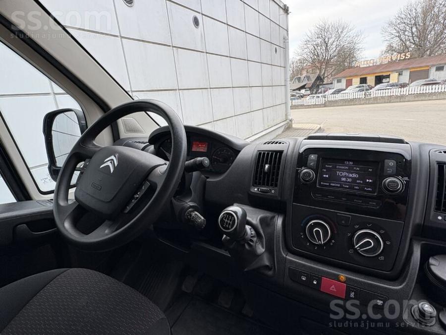 Black Citroen Jumper 2022 in Riga, with an engine capacity of 2.20 L and mileage of 0 thousand km for 12500 €, photo 9 on AUTOMOTO.COM.LV
