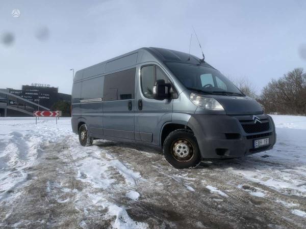 Blue Citroen Jumper 2008 in Vilnius, with an engine capacity of 2.20 L and mileage of 209 thousand km for 5300 €, photo 1 on AUTOMOTO.COM.LV
