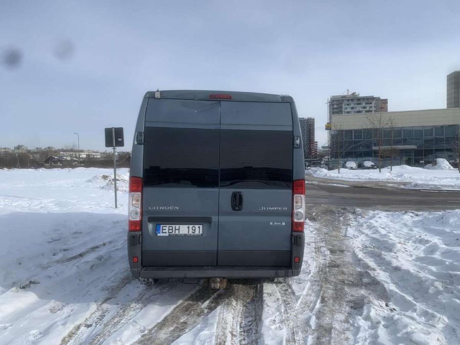 Blue Citroen Jumper 2008 in Vilnius, with an engine capacity of 2.20 L and mileage of 209 thousand km for 5300 €, photo 8 on AUTOMOTO.COM.LV