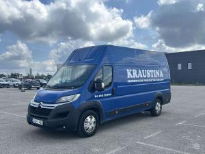 Blue Citroen Jumper 2019 in Vilnius, with an engine capacity of 2.00 L and mileage of 115 thousand km for 15125 €, photo 4 on AUTOMOTO.COM.LV