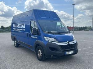Blue Citroen Jumper 2019 in Vilnius, with an engine capacity of 2.00 L and mileage of 115 thousand km for 15125 €, photo 6 on AUTOMOTO.COM.LV