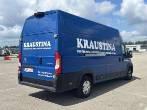 Blue Citroen Jumper 2019 in Vilnius, with an engine capacity of 2.00 L and mileage of 115 thousand km for 15125 €, photo 8 on AUTOMOTO.COM.LV