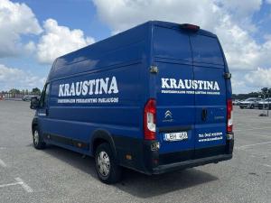 Blue Citroen Jumper 2019 in Vilnius, with an engine capacity of 2.00 L and mileage of 115 thousand km for 15125 €, photo 10 on AUTOMOTO.COM.LV