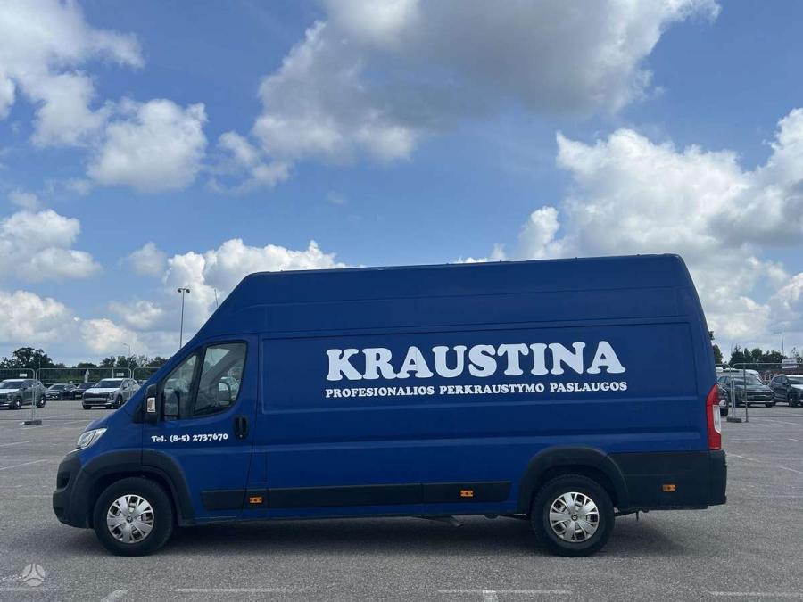 Blue Citroen Jumper 2019 in Vilnius, with an engine capacity of 2.00 L and mileage of 115 thousand km for 15125 €, photo 11 on AUTOMOTO.COM.LV