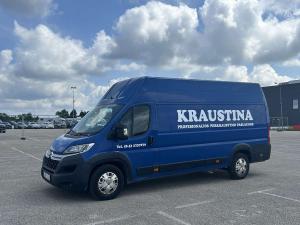 Blue Citroen Jumper 2019 in Vilnius, with an engine capacity of 2.00 L and mileage of 115 thousand km for 15125 €, photo 12 on AUTOMOTO.COM.LV
