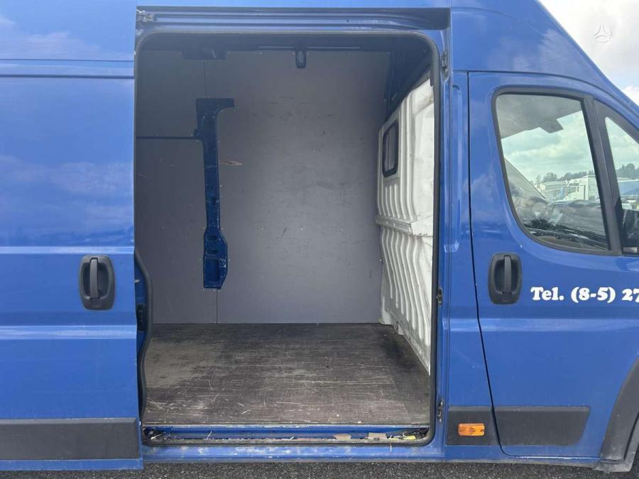 Blue Citroen Jumper 2019 in Vilnius, with an engine capacity of 2.00 L and mileage of 115 thousand km for 15125 €, photo 21 on AUTOMOTO.COM.LV