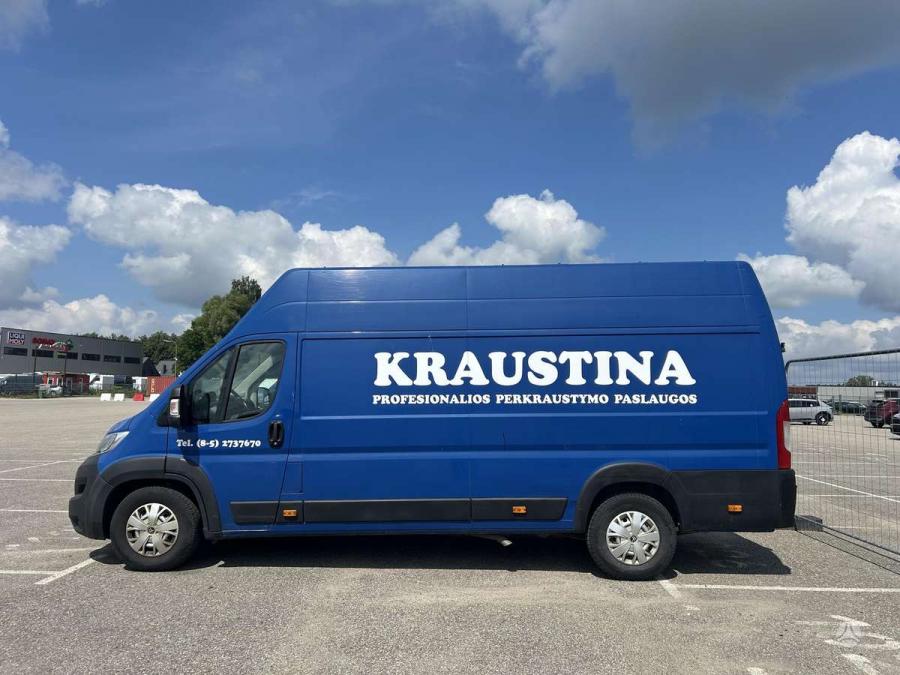 Blue Citroen Jumper 2019 in Vilnius, with an engine capacity of 2.00 L and mileage of 115 thousand km for 15125 €, photo 38 on AUTOMOTO.COM.LV