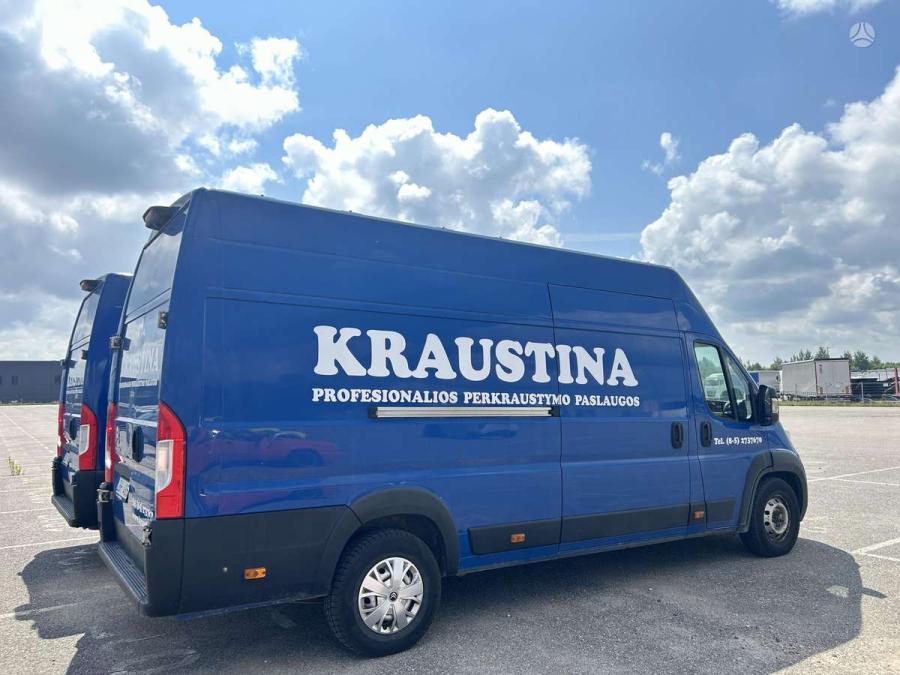 Blue Citroen Jumper 2019 in Vilnius, with an engine capacity of 2.00 L and mileage of 115 thousand km for 15125 €, photo 39 on AUTOMOTO.COM.LV