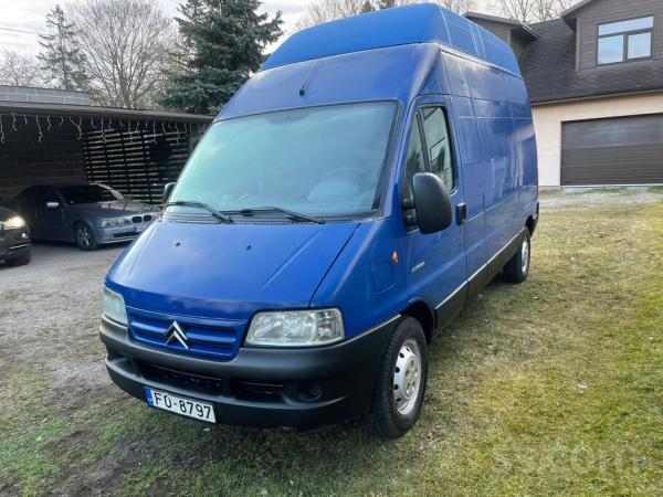 Blue Citroen Jumper 2005 in Riga, with an engine capacity of 2.80 L and mileage of 345 thousand km for 2100 €, photo 2 on AUTOMOTO.COM.LV