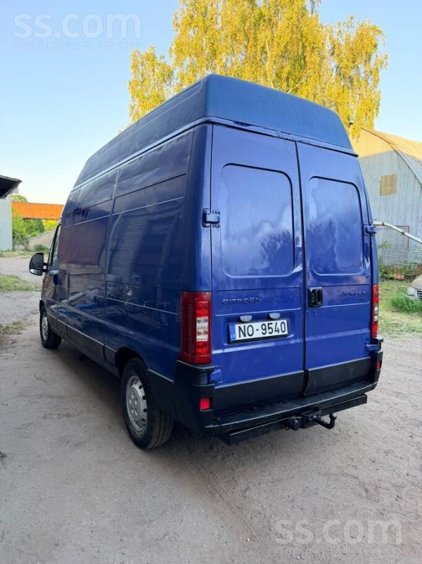 Zils Citroen Jumper 2005 Rīga, ar dzinēja tilpumu 2.80 L un nobraukumu 345 tūkst. km par 1900 €, foto 2 vietnē AUTOMOTO.COM.LV