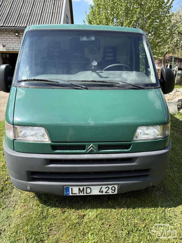 Green Citroen Jumper 2001 in Kaunas, with an engine capacity of 2.80 L and mileage of 197 thousand km for 2200 €, photo 1 on AUTOMOTO.COM.LV