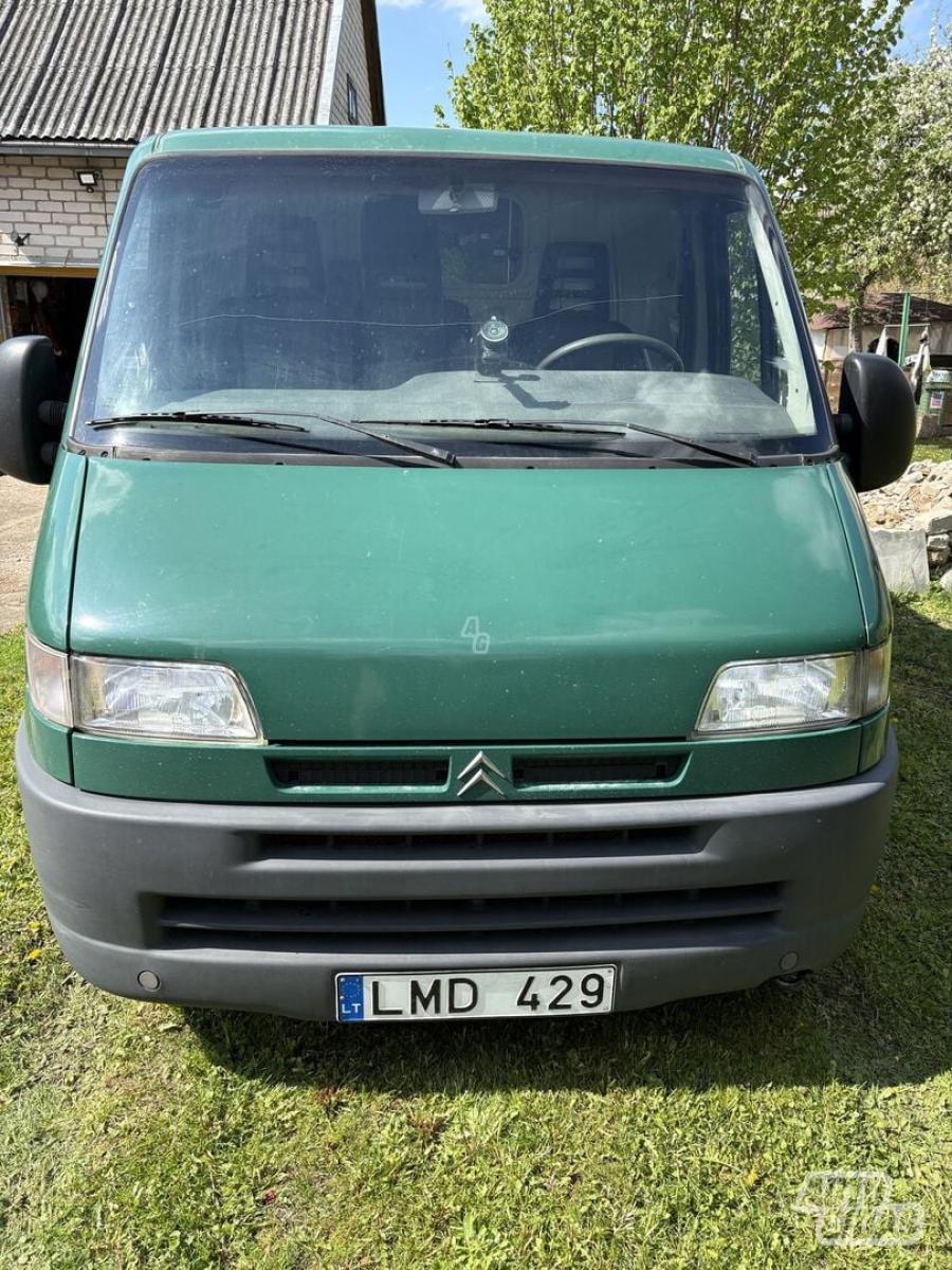 Zaļš Citroen Jumper 2001 Kauņa, ar dzinēja tilpumu 2.80 L un nobraukumu 197 tūkst. km par 2200 €, foto 1 vietnē AUTOMOTO.COM.LV