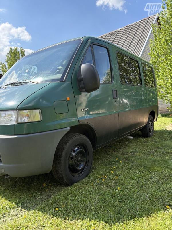 Green Citroen Jumper 2001 in Kaunas, with an engine capacity of 2.80 L and mileage of 197 thousand km for 2200 €, photo 2 on AUTOMOTO.COM.LV