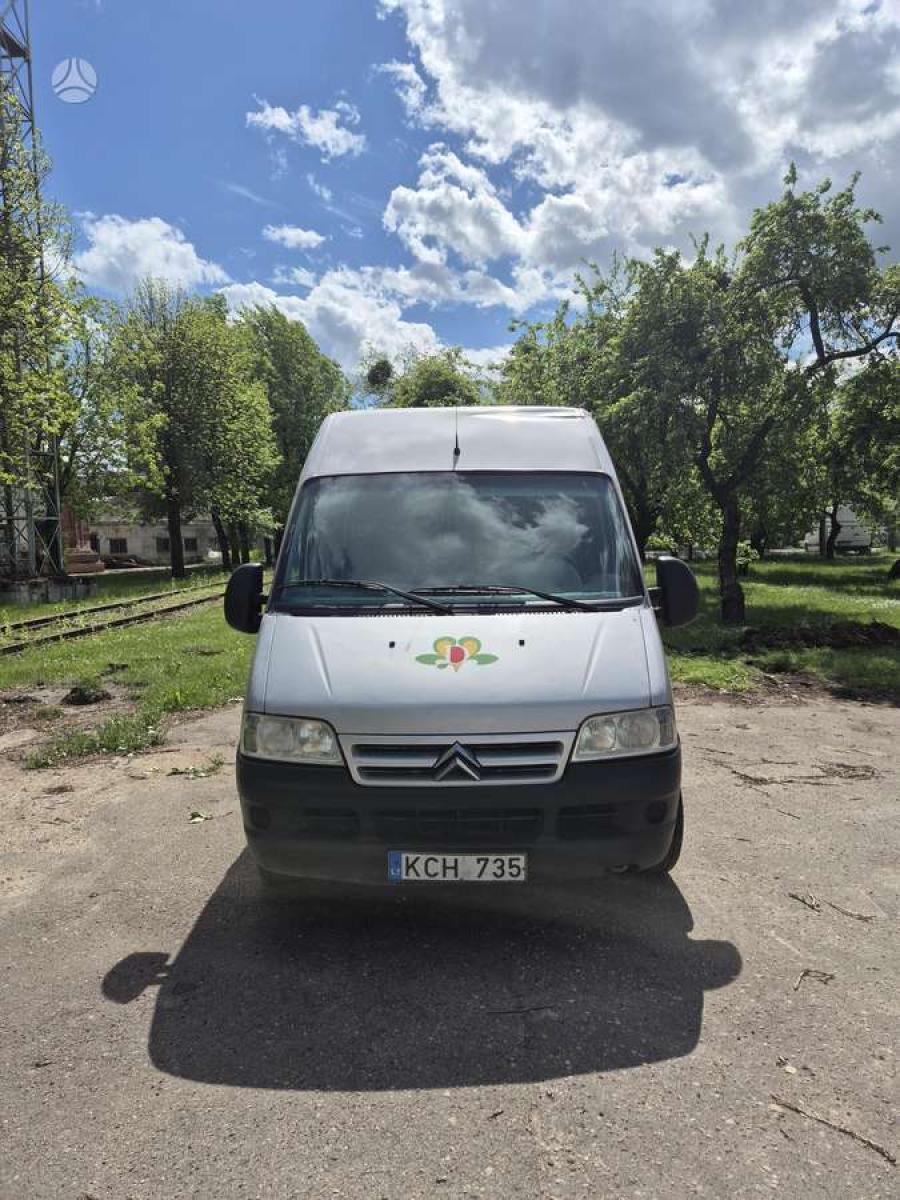 Grey Citroen Jumper 2005 in Kaunas, with an engine capacity of 2.20 L and mileage of 300 thousand km for 950 €, photo 6 on AUTOMOTO.COM.LV