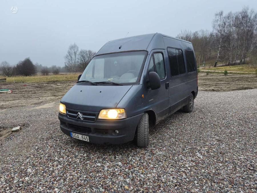 Grey Citroen Jumper 2006 in Klaipeda, with an engine capacity of 2.20 L and mileage of 400 thousand km for 1400 €, photo 1 on AUTOMOTO.COM.LV