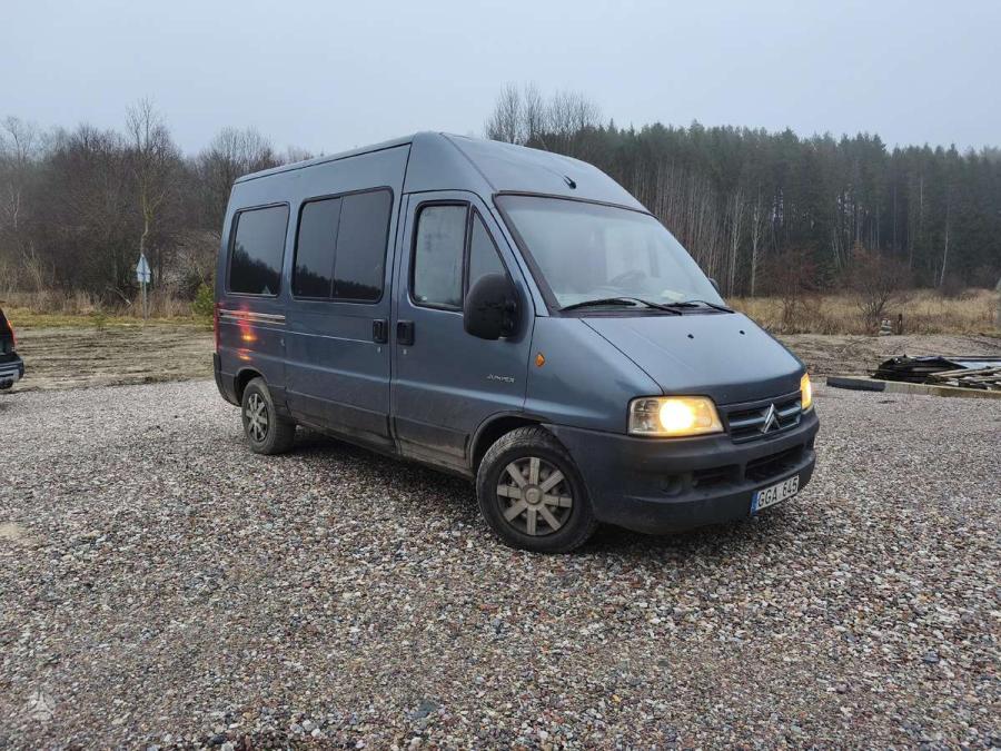 Grey Citroen Jumper 2006 in Klaipeda, with an engine capacity of 2.20 L and mileage of 400 thousand km for 1400 €, photo 3 on AUTOMOTO.COM.LV