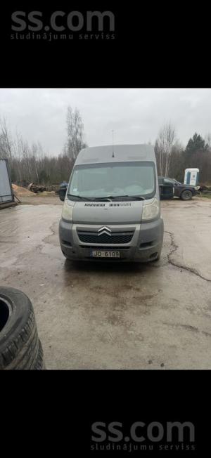 Pelēks Citroen Jumper 2007 Rīga, ar dzinēja tilpumu 2.20 L un nobraukumu 50 tūkst. km par 2000 €, foto  vietnē AUTOMOTO.COM.LV