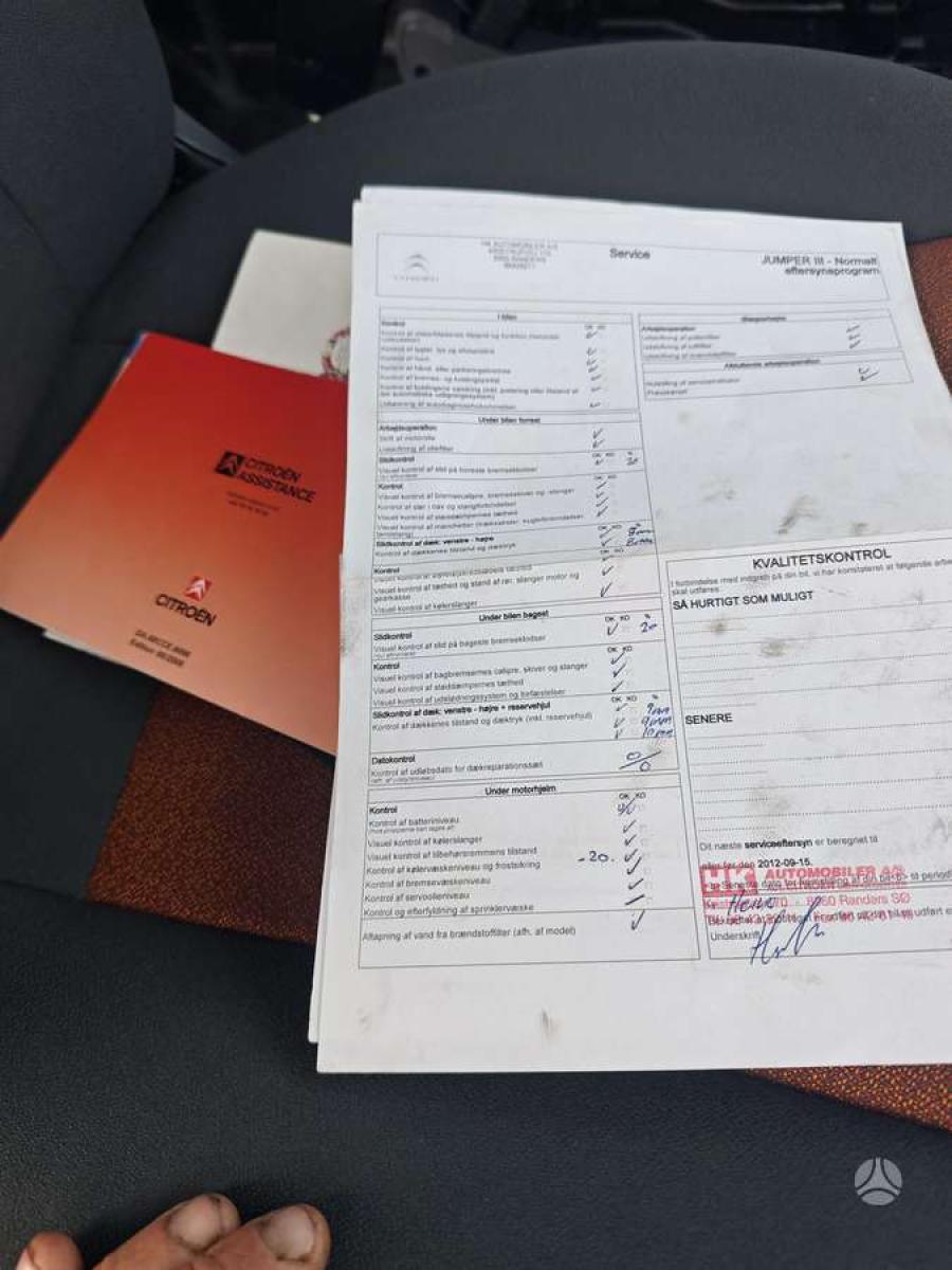 Pelēks Citroen Jumper 2009 Kretinga, ar dzinēja tilpumu 2.20 L un nobraukumu 99 tūkst. km par 7650 €, foto 19 vietnē AUTOMOTO.COM.LV