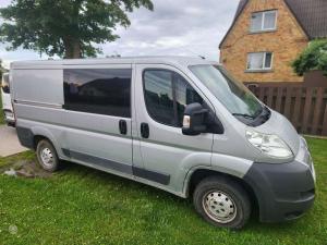 Grey Citroen Jumper 2014 in Siauliai, with an engine capacity of 2.20 L and mileage of 24 thousand km for 4899 €, photo 6 on AUTOMOTO.COM.LV