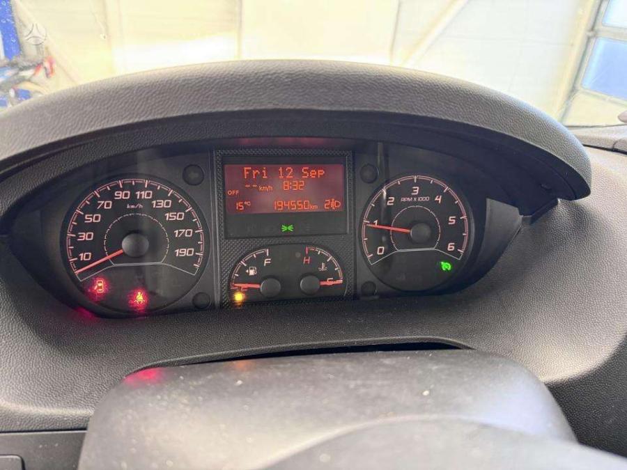 Grey Citroen Jumper 2017 in Radviliskis, with an engine capacity of 2.00 L and mileage of 195 thousand km for 10250 €, photo 15 on AUTOMOTO.COM.LV