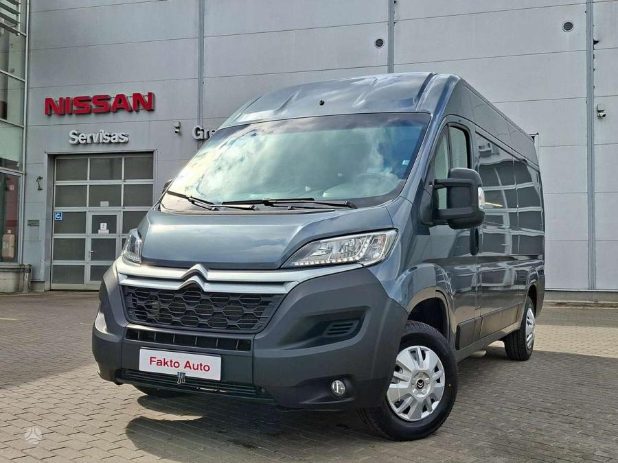 Pelēks Citroen Jumper 2021 Viļņa, ar dzinēja tilpumu 2.18 L un nobraukumu 66 tūkst. km par 16900 €, foto 1 vietnē AUTOMOTO.COM.LV