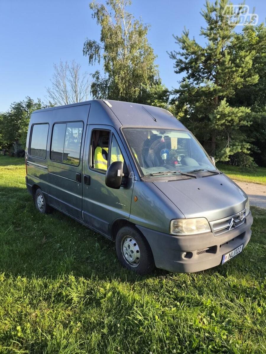 Grey Citroen Jumper 2006 in Prienai, with an engine capacity of 2.20 L and mileage of 140 thousand km for 4500 €, photo 1 on AUTOMOTO.COM.LV